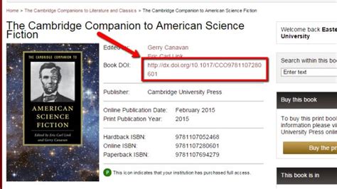 Cómo encontrar el doi de un libro y optimizada para seo Concentra