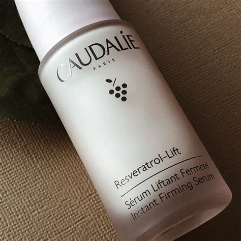 Caudalie Resveratrol Lift Instant Firming Serum Macarons And Daydreams