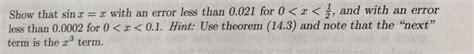 solved 0 021 for 0