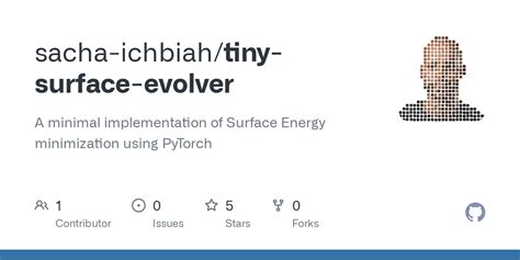 Github Sacha Ichbiahtiny Surface Evolver A Minimal Implementation