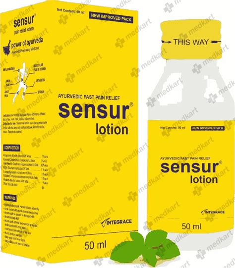 Sensur Lotion 50 Ml Price Uses Side Effects And Substitutes Medkart