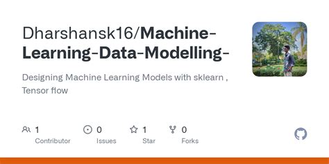 Github Dharshansk Machine Learning Data Modelling Designing Machine Learning Models With