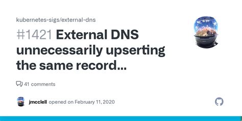 external dns unnecessarily upserting the same record constantly in
