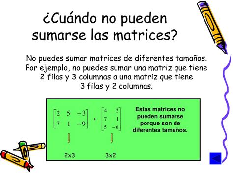 PPT Suma De Matrices PowerPoint Presentation Free Download ID