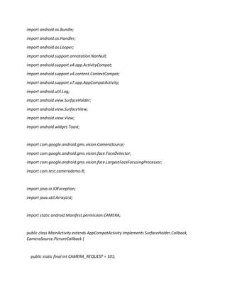 Capture Image On Eye Blink PDF