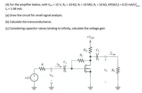 solved 3 for the circuit below with vpp 10 v vo 2 v