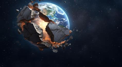 Exploding Planet Earth