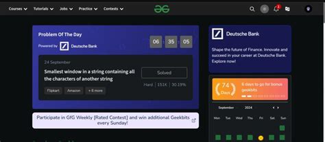 Aman Raj On Linkedin Geekstreak2024 Geeksforgeeks Deutschebank Dsa Slidingwindow Potd