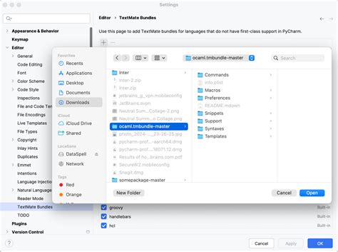 Textmate Pycharm Documentation