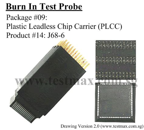 V2tp09 Plastic Leadless Chip Carrier Plcc Testmax Manufacturing Pte Ltd