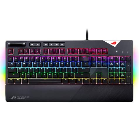 ASUS ROG Strix Flare Cherry MX Red Aura Sync RGB Mechanical Gaming Keyboard With Switches