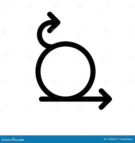 Agile Icon In Flat Style Flexible Vector Illustration On White