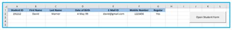 How To Create Data Entry Userform In Excel Vba Data Entry Form In Excel