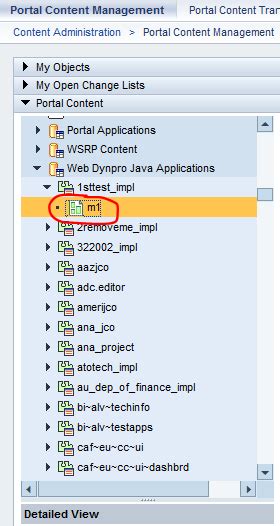 Ep Web Dynpro Java Applications Appear To Be Crea Sap Community