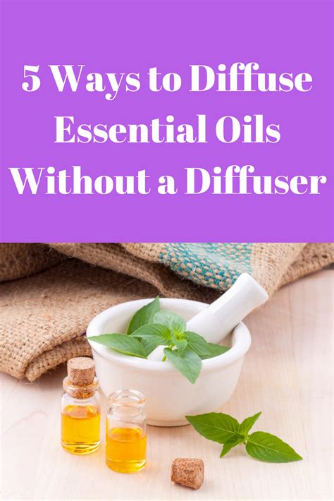 5 ways to diffuse essential oils without a diffuser