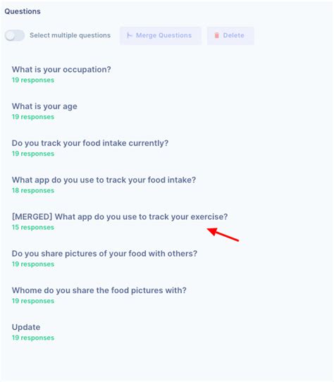 Merge Multiple Survey Questions Into One
