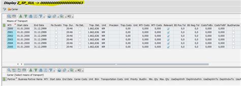 Solved Using Table Rate With Scale In Transportation Zone Sap Community