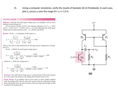 Solved Iii Using A Computer Simulation Verify The Results