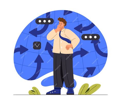 Premium Vector Decision Making Vector Concept