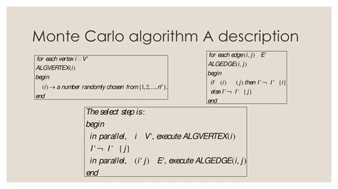 A Simple Parallel Algorithm For The Mis Problem Ppt Download