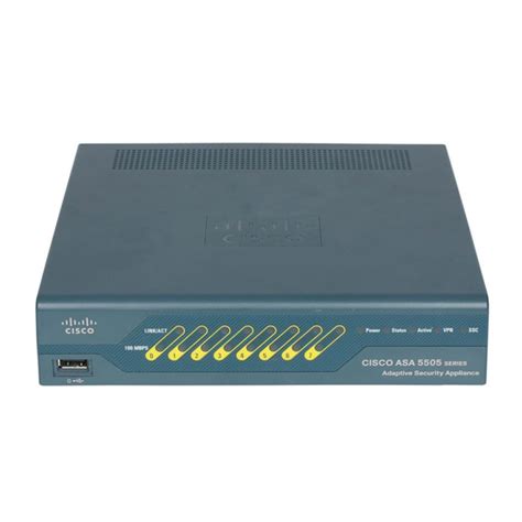 Cisco Asa 5505 Quick Start Guide Manualslib