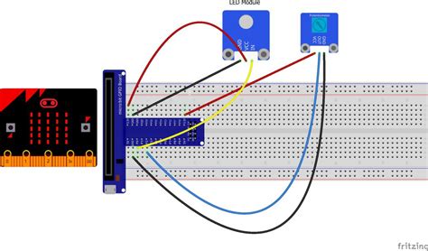 micro bit lesson — reading a potentiometer