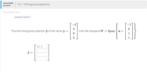 Solved Challengeactivity761 Orthogonal