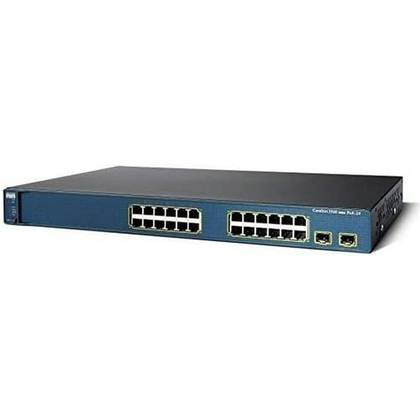 Restored Cisco Ws C3560e 24td E Catalyst 24 Port Gigabit Ethernet Switch Refurbished