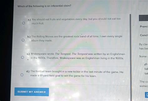 Which Of The Following Is An Inferential Studyx