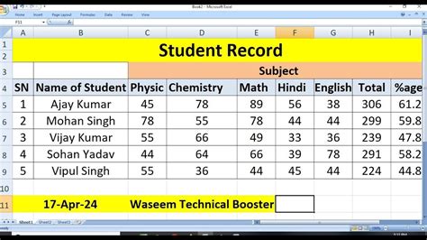 Excel Me Table Kaise Banate Hain Excel Me Table Kaise Banaye How To