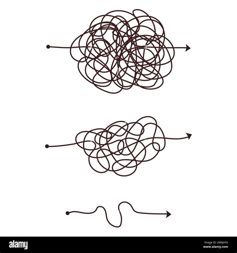 Simple Line And Complex Easy Way Scribble Doodle Chaos Mindset