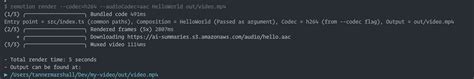 No Audio When Rendering Mp4 With H264 Codec Issue 1877 Remotion Dev Remotion GitHub