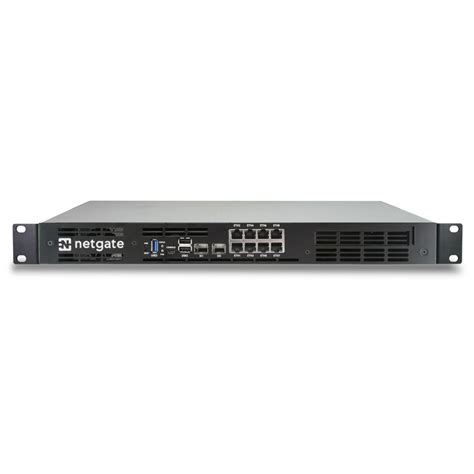netgate 7100 1u base pfsense security gateway port forwarding mount