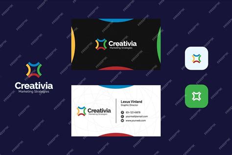 Premium Vector Creative Logo And Business Card Template