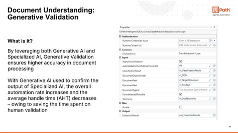 Uipath Document Understanding Generative Ai And Active Learning Capabilities Pdf