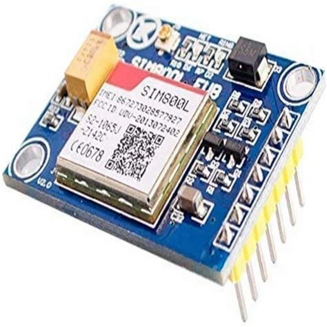 GSM GPRS Module SIM L V V Wireless GSM GPRS MODULE Quad Band W Antenna Cable Cap M At