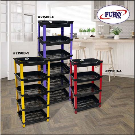 1pc Set Fuho 5 Layers Multi Purpose Rack 2158b 5l Shopee Philippines