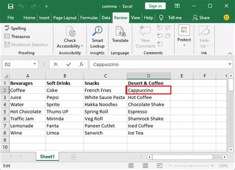 Excel 如何进行拼写检查 极客笔记