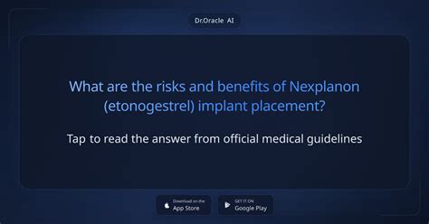 What Are The Risks And Benefits Of Nexplanon Etonogestrel Implant