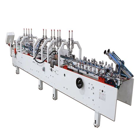 Automatic Paper Corrugated Box Making Folder Guler Machine Buy