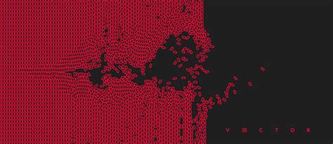 Irregular Array Or Matrix Of Random Ovals Vector Image