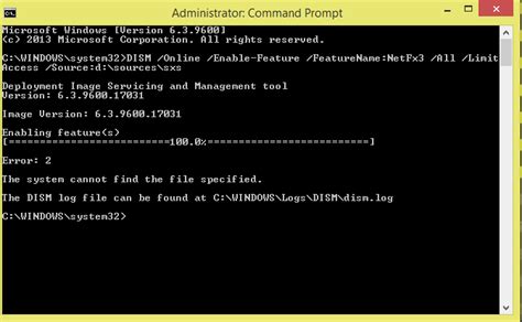 failed to install net framework 3 5 without internet r thinkpad