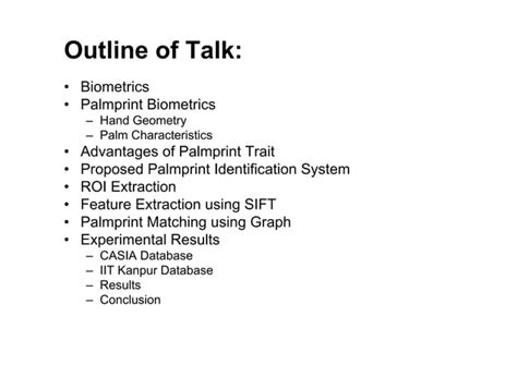 palmprint verification using lagrangian decomposition and invariant