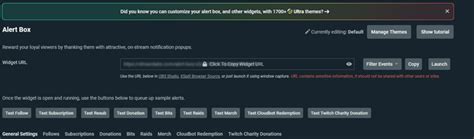 Streamlabs Alert Box Twitch And Youtube Via Restream How Do I Customize