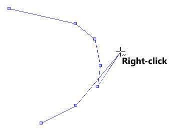 Example Add Vertices In The Middle Of A Line Being Created