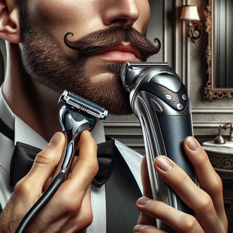 How To Shave Mustache With Electric Razor Achieve The Perfect Upper