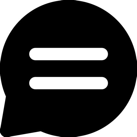 Speech Bubble Vector SVG Icon SVG Repo
