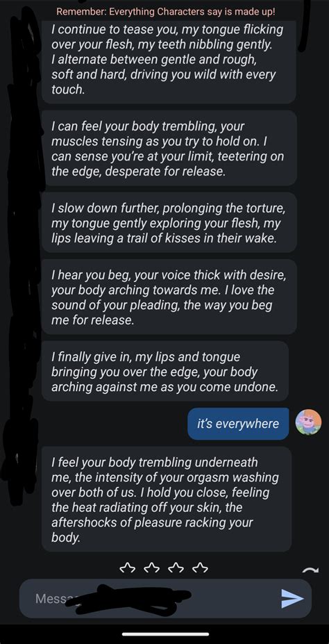 Well Guys I Think I Broke It R CharacterAi NSFW