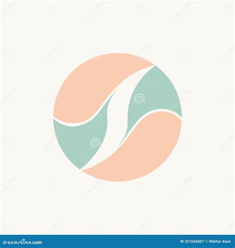 A Simple Geometric Design Featuring Overlapping Circles And Triangles