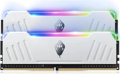 Anacomda Et Rgb Gaming Ddr4 288 Pin Pc Ram Memory 3200mhz Cl16 16gb 8gbx2 Udimm White With
